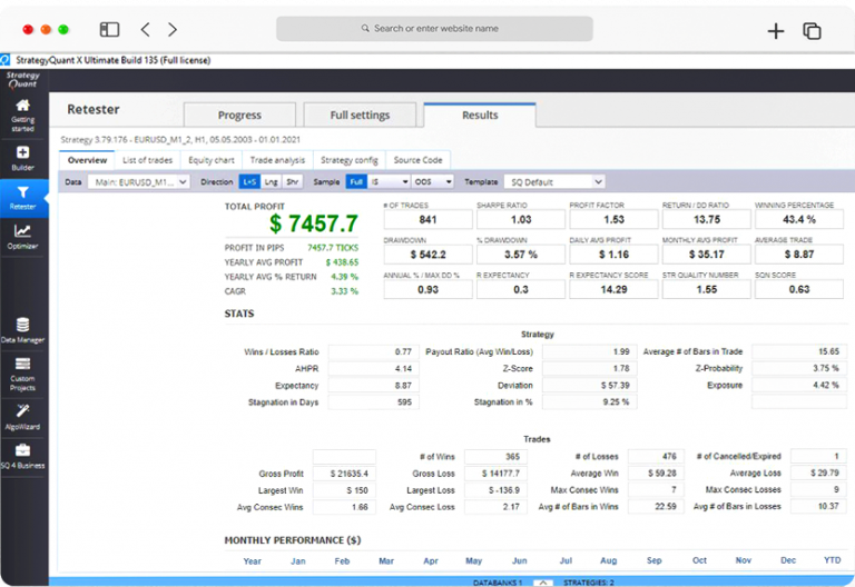 Quant-Bot - AI-Based Trading Systems