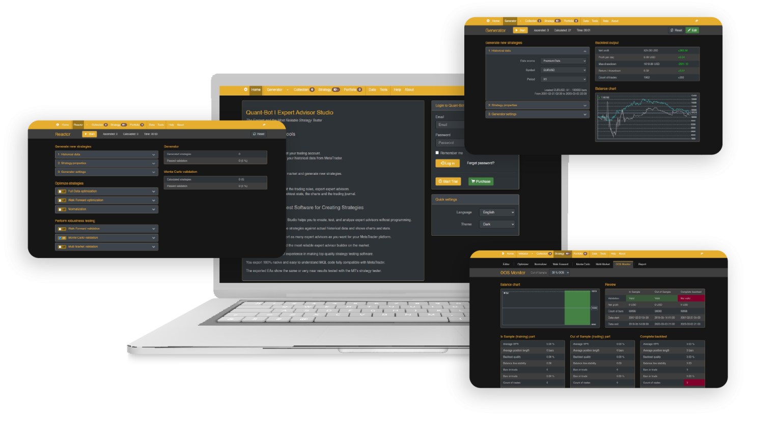 Quant-Bot - AI-Based Trading Systems